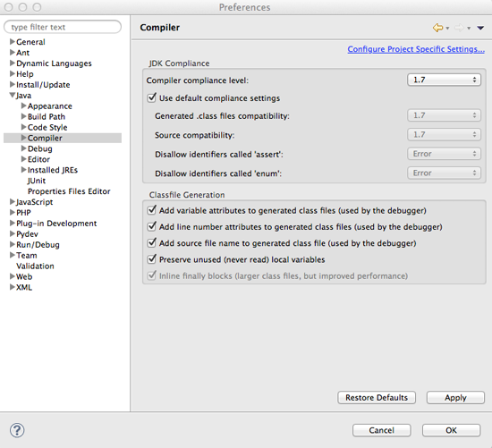Install Java 1.7 Eclipse | New Think Tank