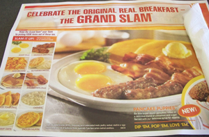 Sample Menu's Marketing Examples